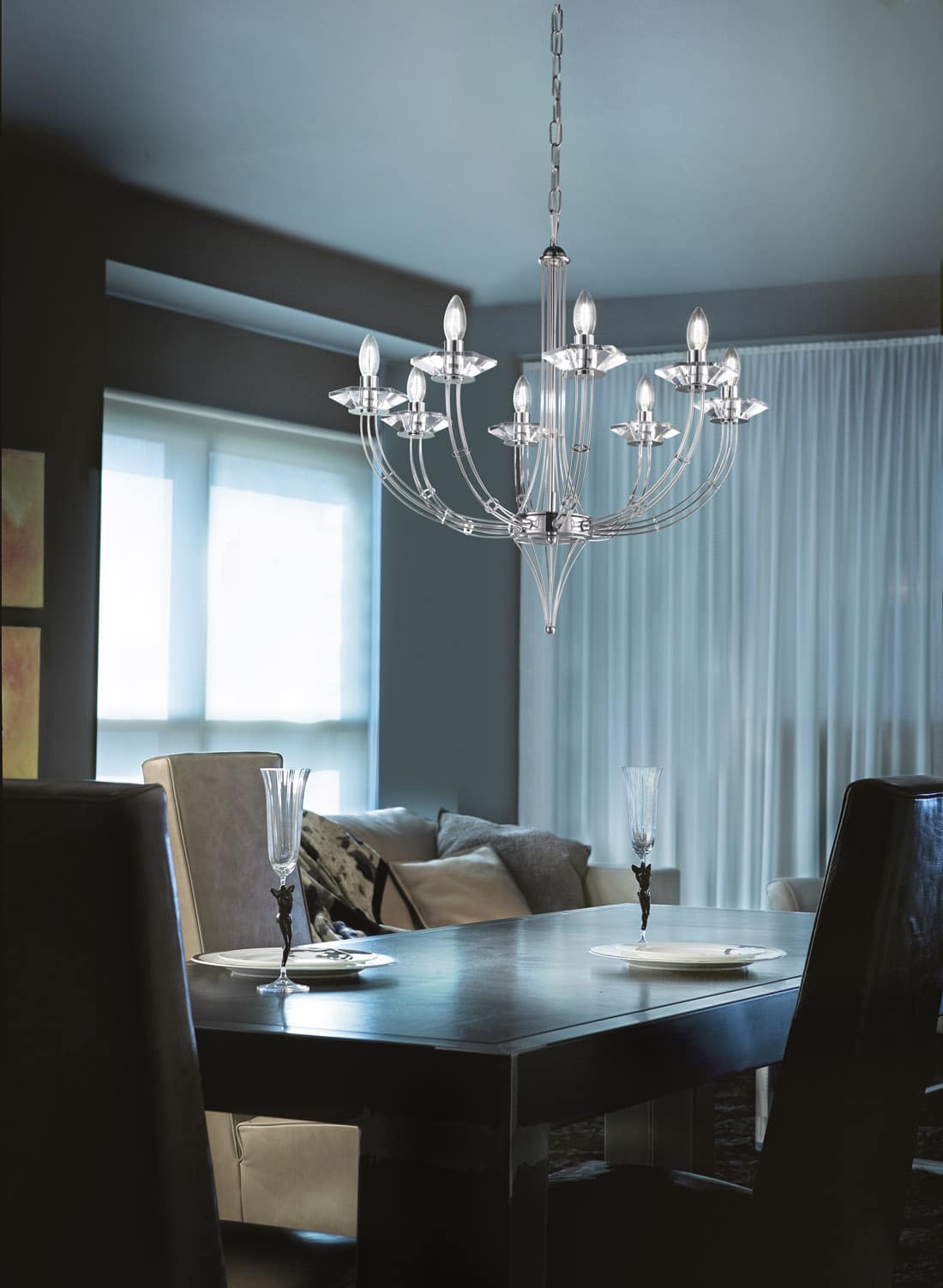 Découvrez les différents styles de lustres avec E-luminaire